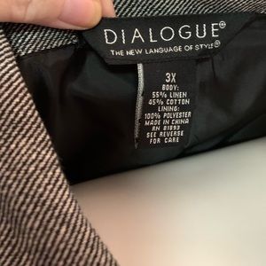 Dialogue | Jackets & Coats | Dialogue Tweed Stylish Coat | Poshmark